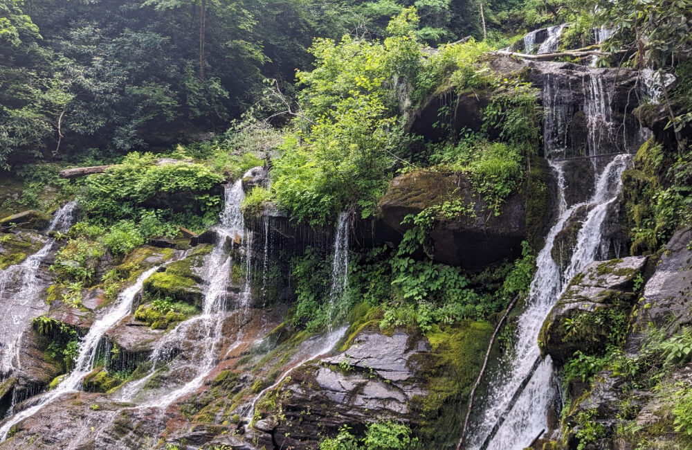 Catawba Falls, NC Waterfall