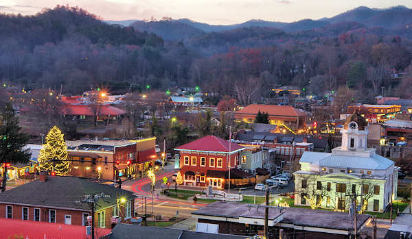 Polar Express Train, NC Smoky Mountains