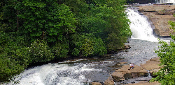 Triple Falls at DuPont Forest